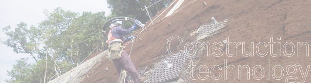 Slope Stabilization Work | A construction method which stabilizes ...